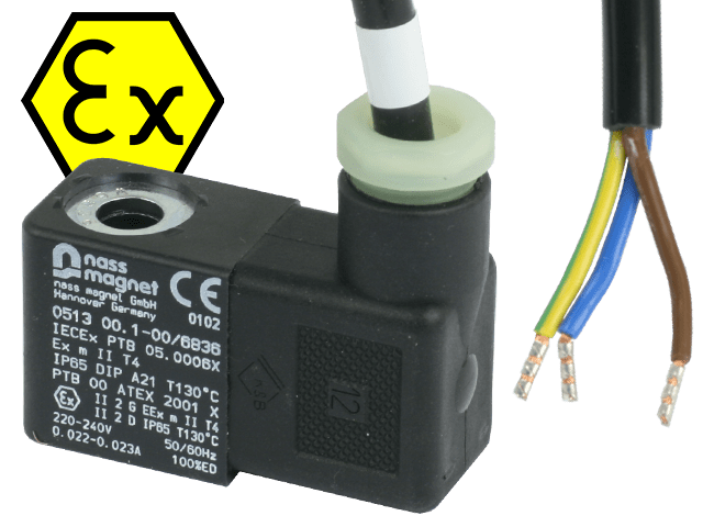 ATEX SPOEL 22MM 24DC - 3000MM - | Q Plus B.V.