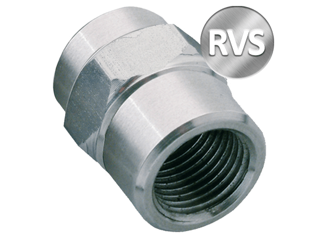 RVS316 SOK BIN G1/2x BIN G1/2 - | Q Plus B.V.