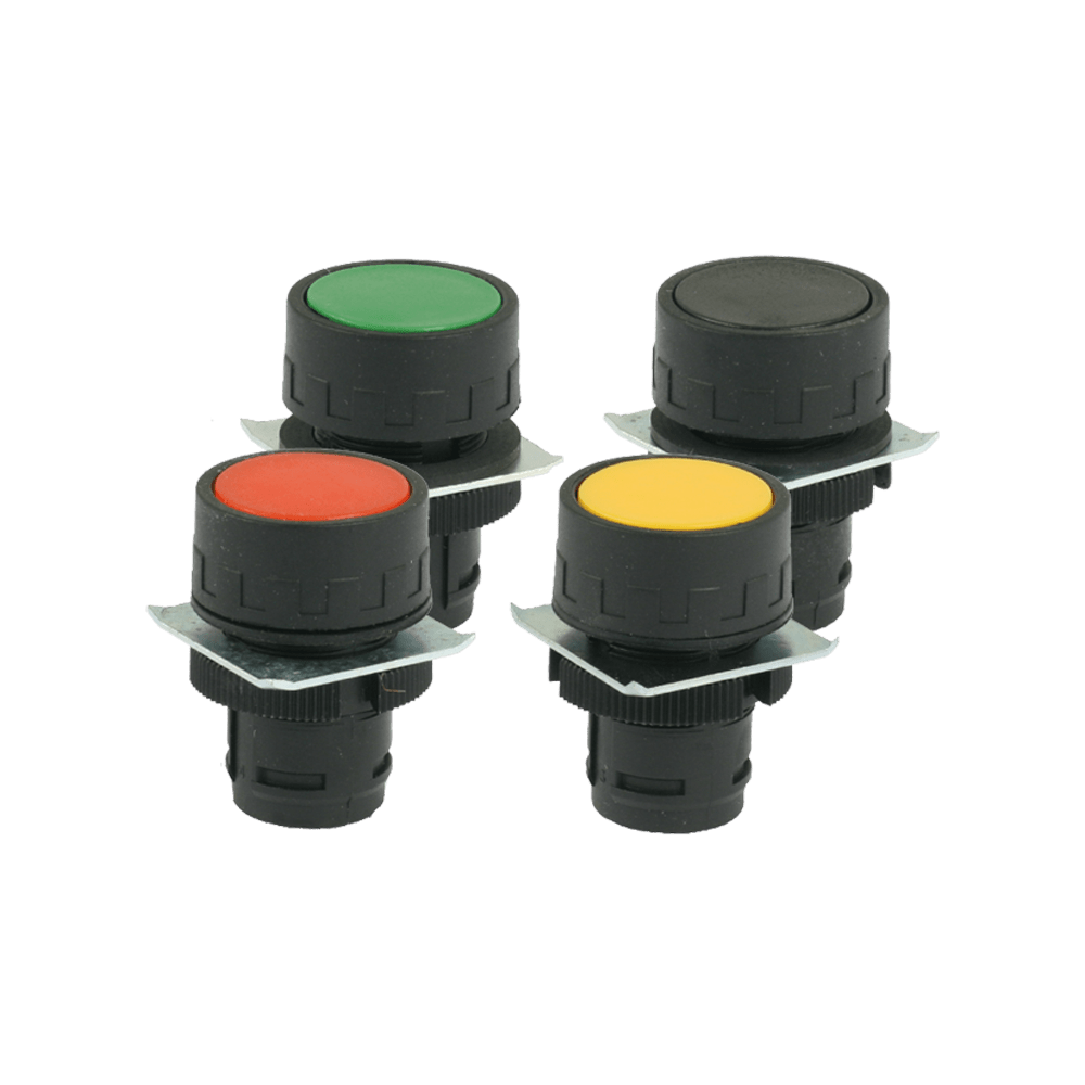 DRUKKNOP GROEN MONOSTABIEL Ø 30MM - | Q Plus B.V.