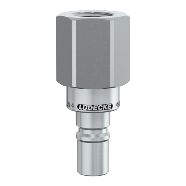 NON-SPILL NIPP DN4 G1/4 BI RVS303 - | Q Plus B.V.