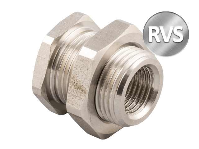 RVS316 SCHOTDOORV G1/8XM16,5 BIXBI - | Q Plus B.V.