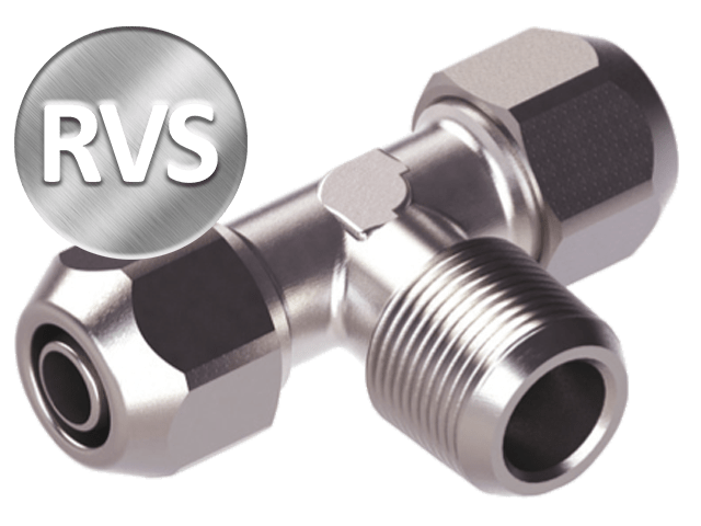 RVS316 T-INSCHR. OSK Ø8-6 x R1/8 BU - | Q Plus B.V.