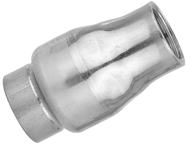 RVS316 CHECK VALVE FKM 1/2 - | Q Plus B.V.